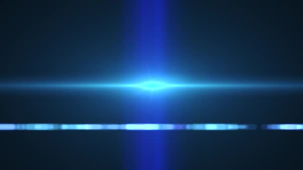Anamorphic lens flare 3840x2160 4K, lights background . — Stock Video ...