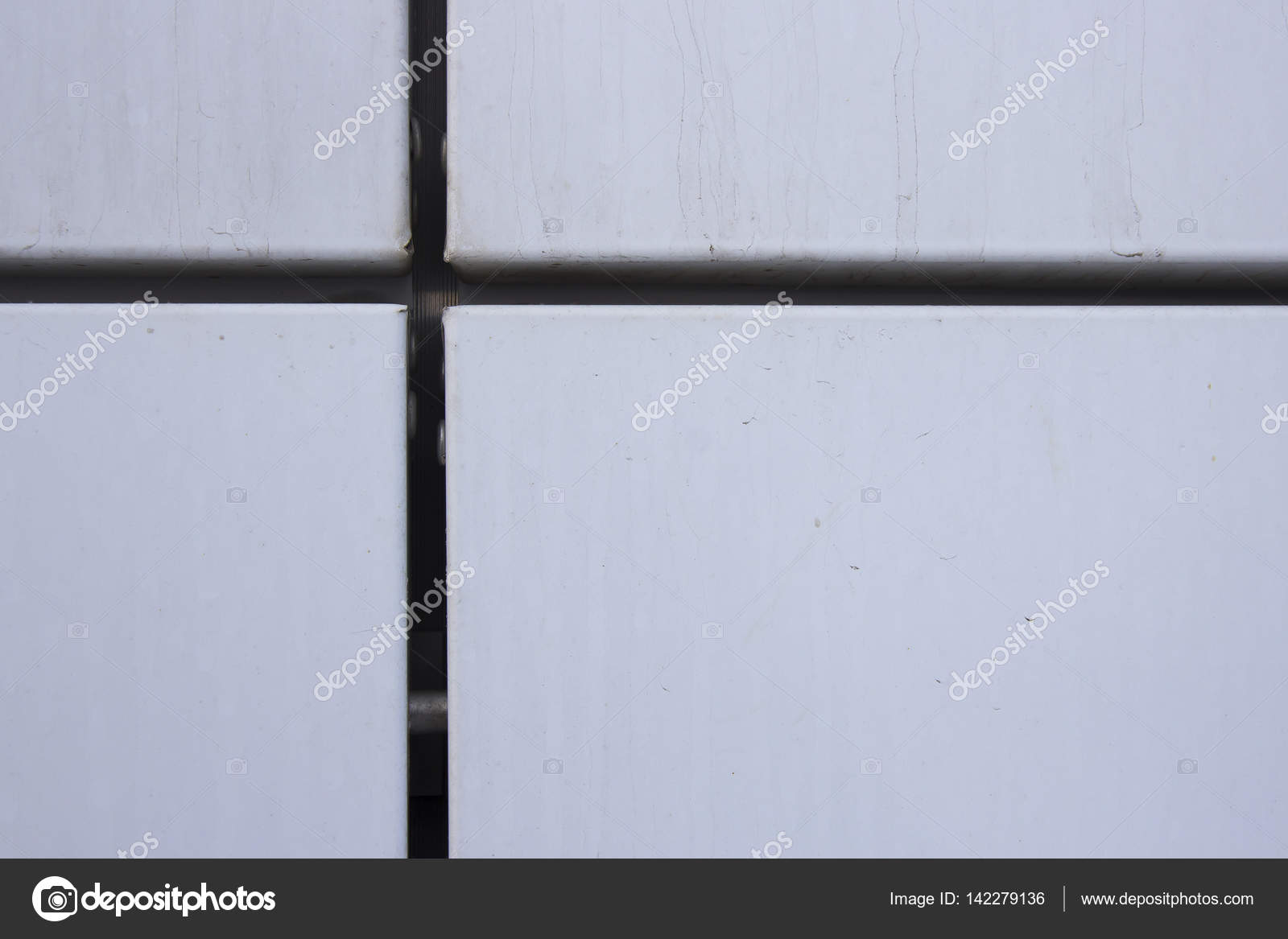Connection between aluminum panels ventilated facade ⬇ Stock Photo ...