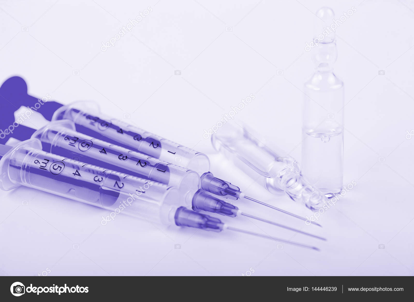 Medical Syringes Injection White Background Stock Photo by ©Kar_photo ...