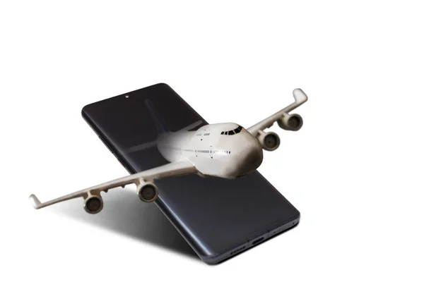 Smartphone airplane Stock Photos, Royalty Free Smartphone airplane ...