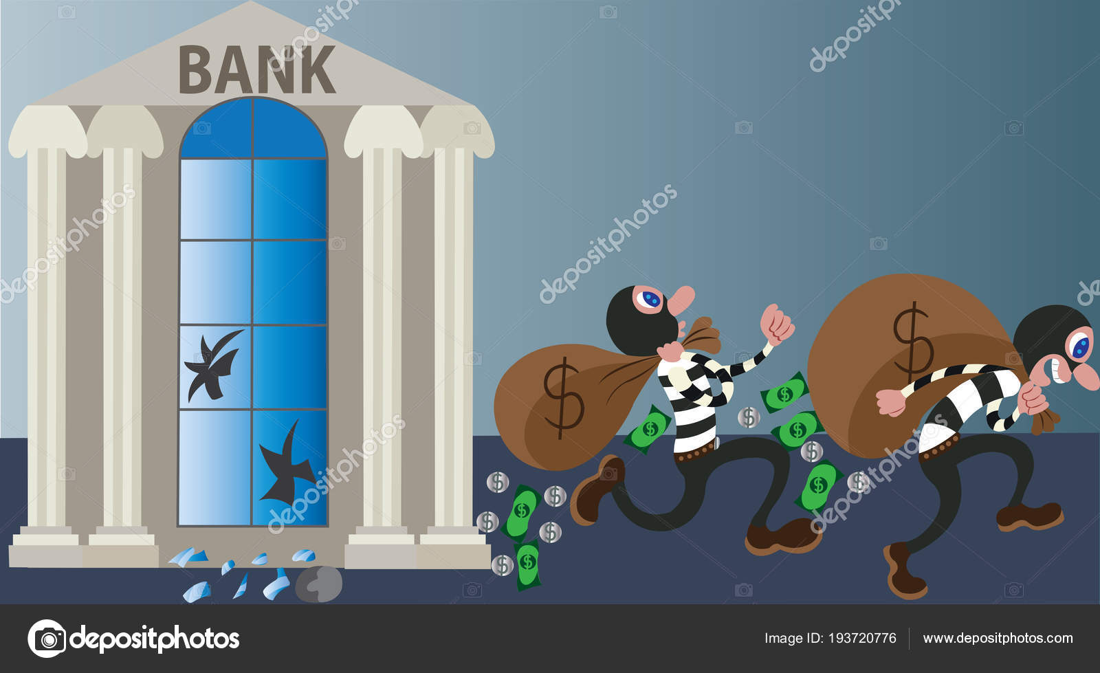 Bank Robbery Animated