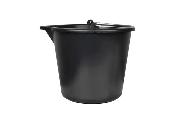 Black plastic bucket Stock Photos, Royalty Free Black plastic bucket ...