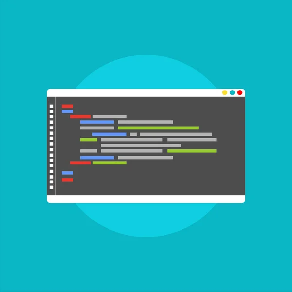 Programming Or Coding Icon Programming Editor Symbol Stock Vector Image By ©pratyaksa 135622738
