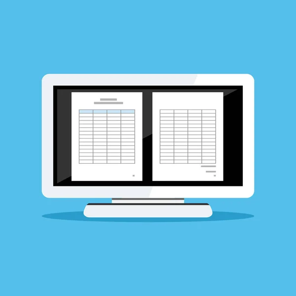 Spreadsheet Vector Art Stock Images | Depositphotos