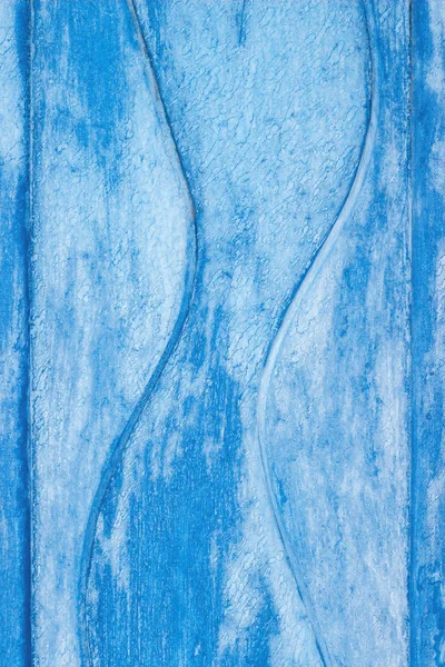 Old wooden painted light blue rustic background, paint peeling - Stock ...