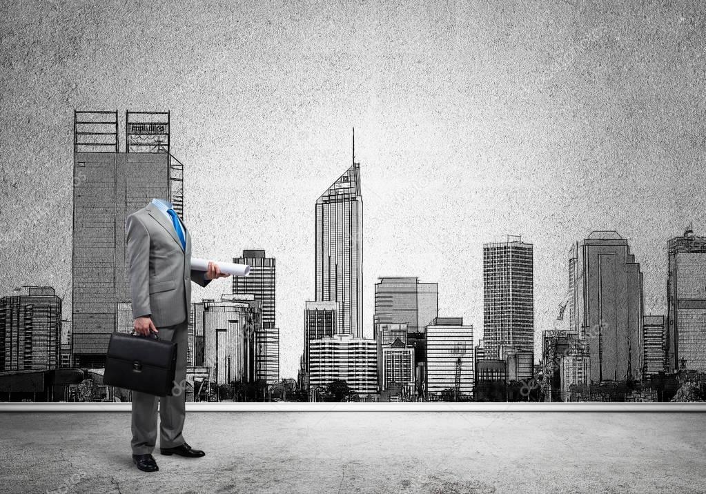 Hombre de profesión de ingeniero: fotografía de stock © Khakimullin ...