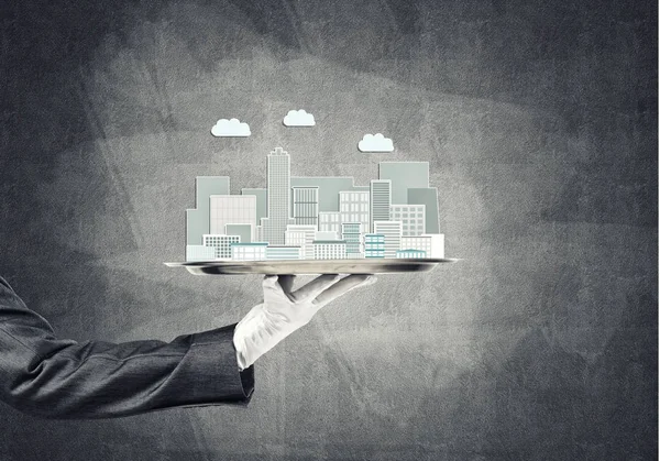 urban construction sample - Stock Image - Everypixel