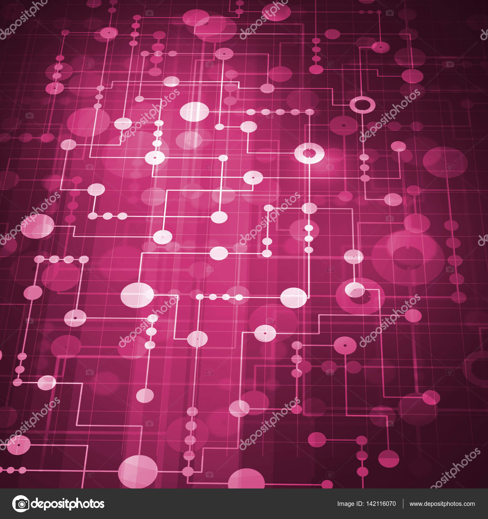 Abstract connection structure Stock Photo by ©Khakimullin 142116070