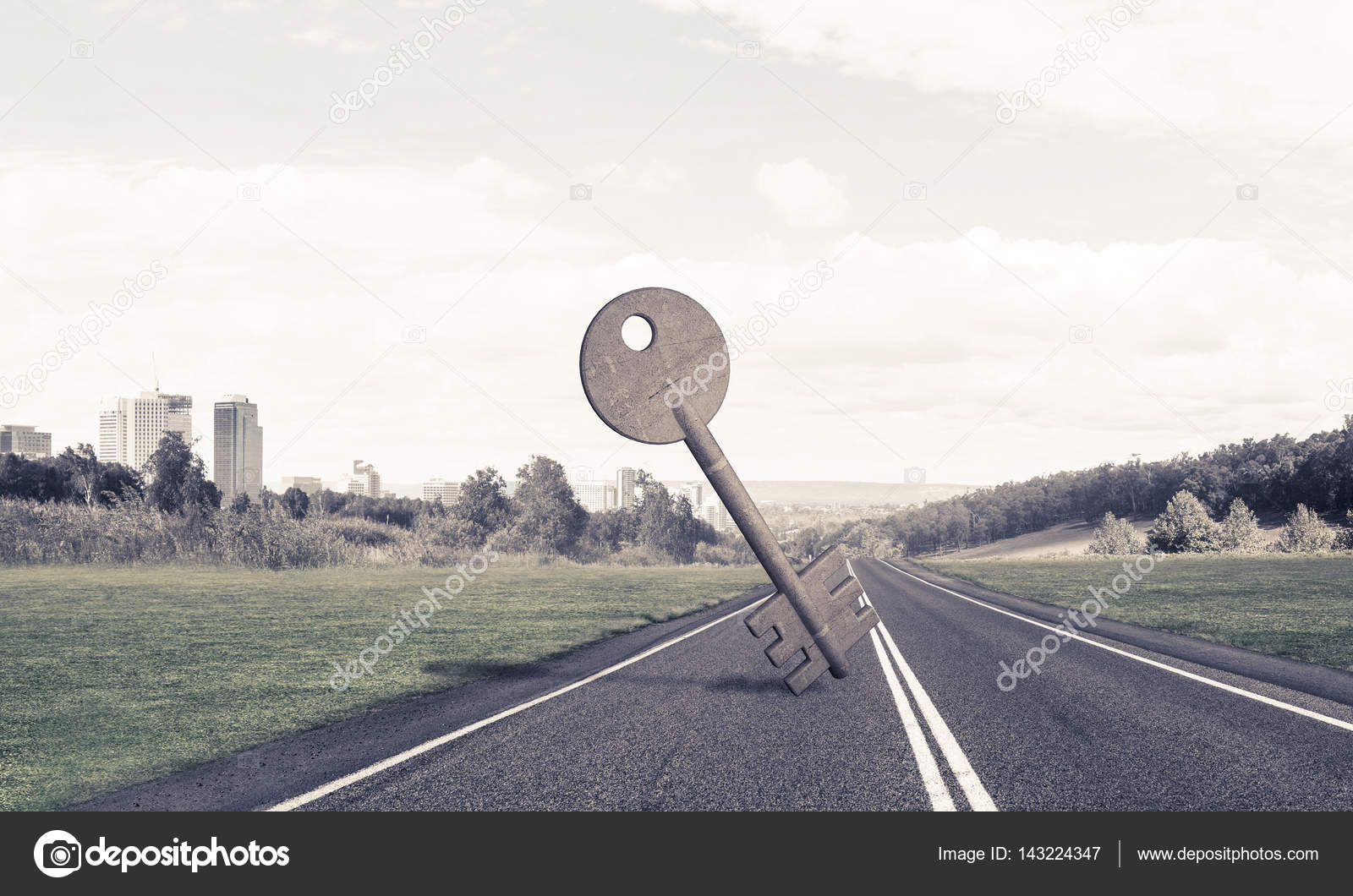 Key stone figure — Stock Photo © Khakimullin #143224347