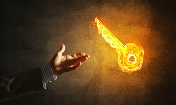 Glowing exclamation mark symbol Stock Photo by ©Khakimullin 127391124