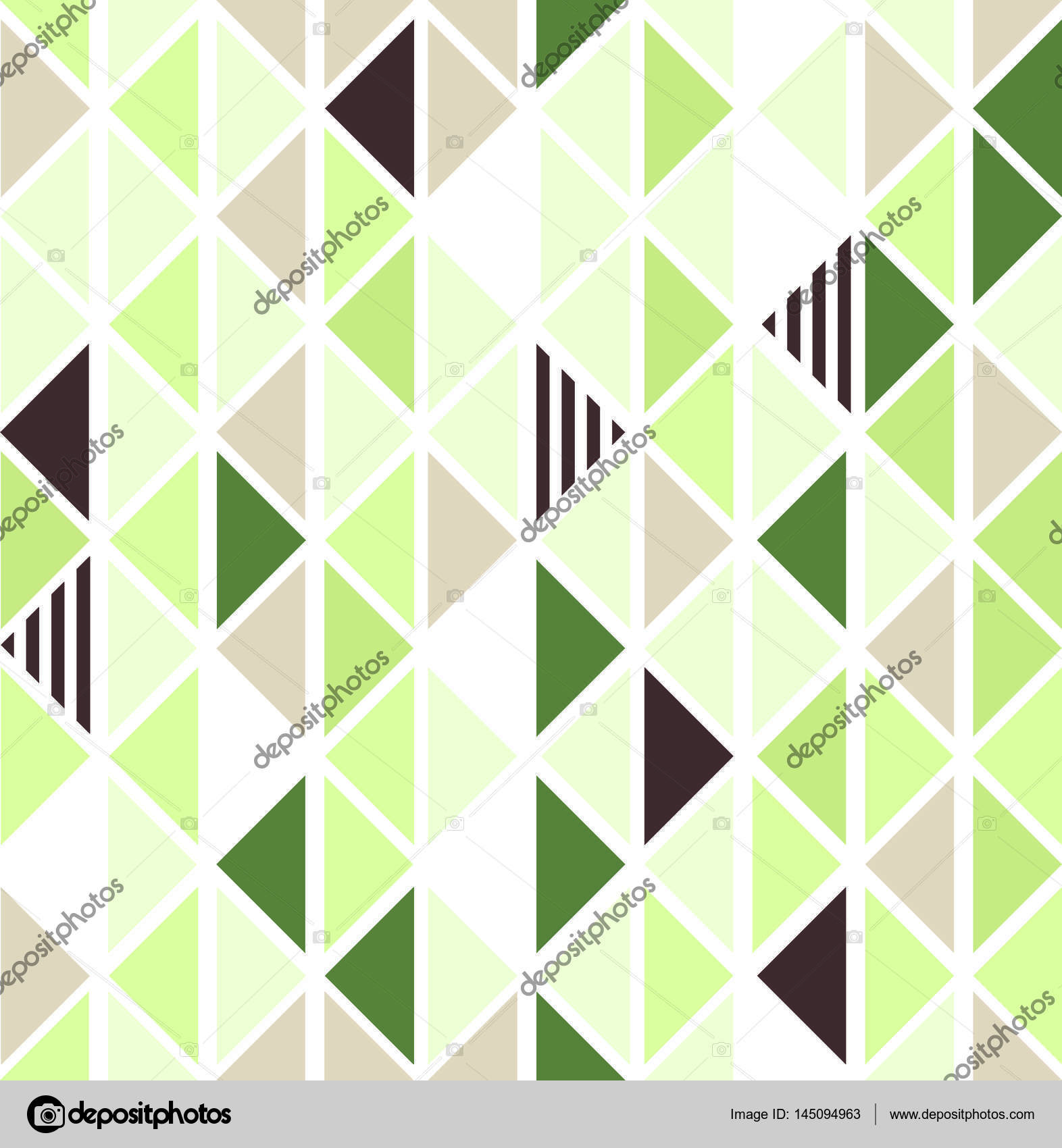 Abstract pattern in green colors Stock Vector Image by ©NNatalya #145094963