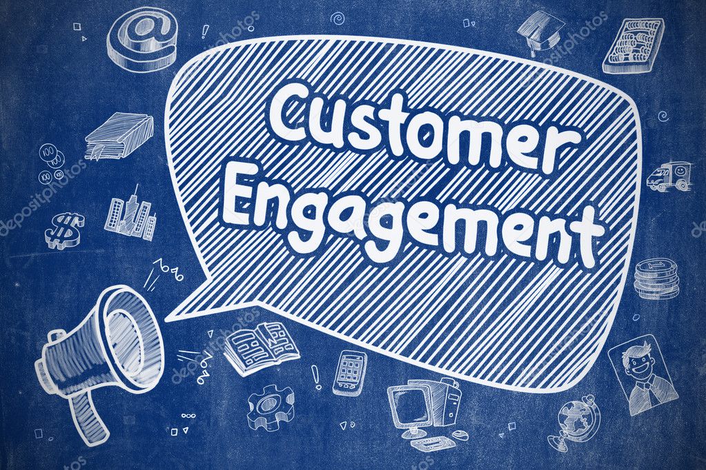 Customer Engagement - Business Concept. — Stock Photo © tashatuvango ...