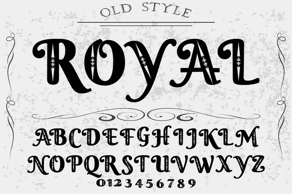Font Handwritten Vector Calligraphic Vector Vintage Alphabet Vector ...