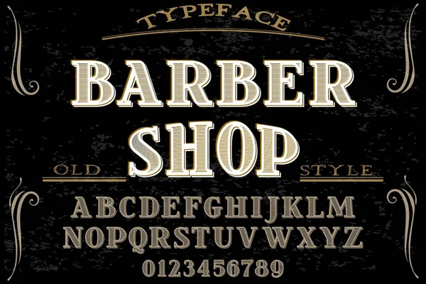 Barber shop font images libres de droit, photos de Barber shop font ...