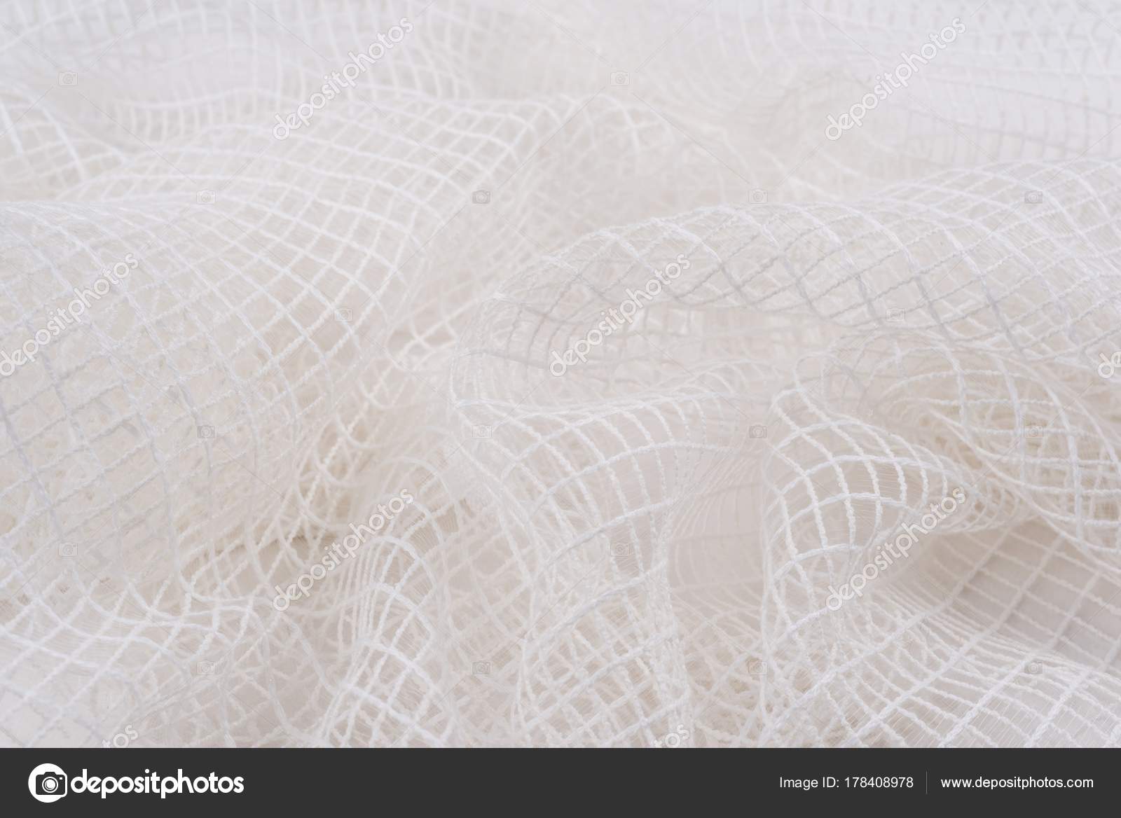 Fabric mesh is white, texture, background, pattern. Stock Photo by ...
