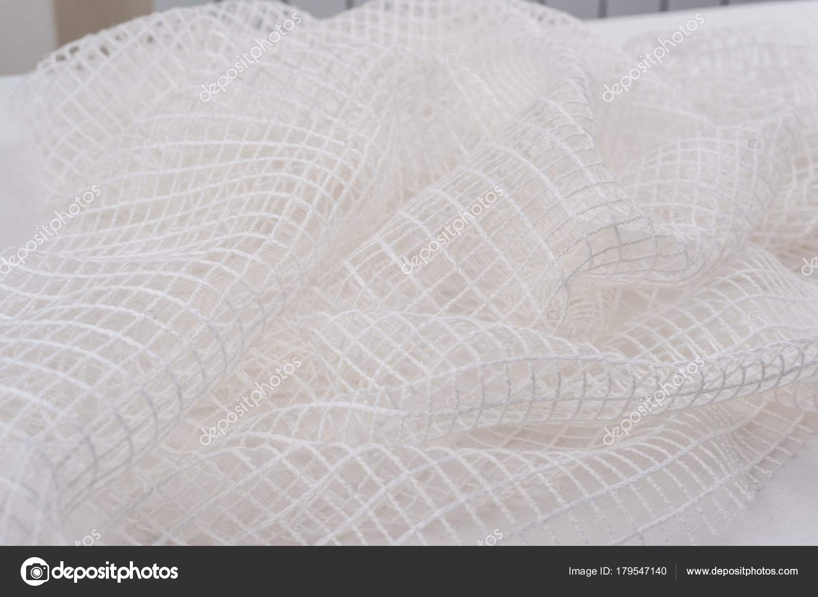 Fabric mesh is a white, texture, background, pattern. — Stock Photo ...
