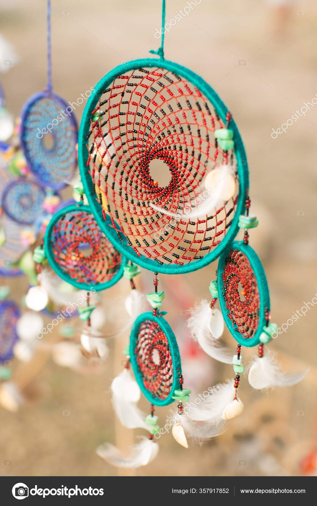 Dream hunters. Dream hunter. Products with your own hands. Stock Photo ...