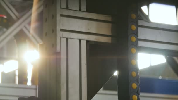 Metal mechanism lifting up frame ⬇ Video by © zilantpro Stock Footage ...