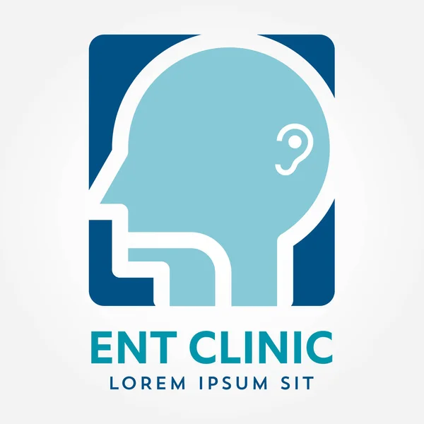 Vector: ent logo | ENT logo template. Head for ear, nose, throat doctor ...