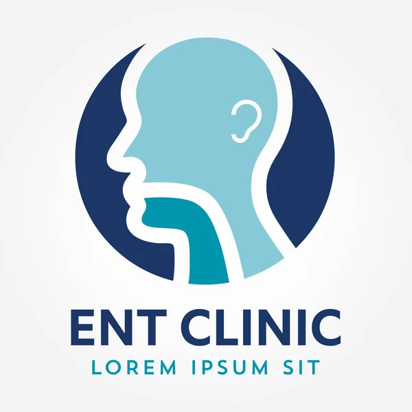 Vector: ent logo | ENT logo template. Head for ear, nose, throat doctor ...