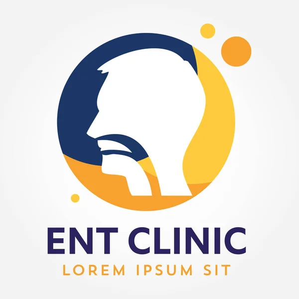 Vector: ent logo | ENT logo template. Head for ear, nose, throat doctor ...