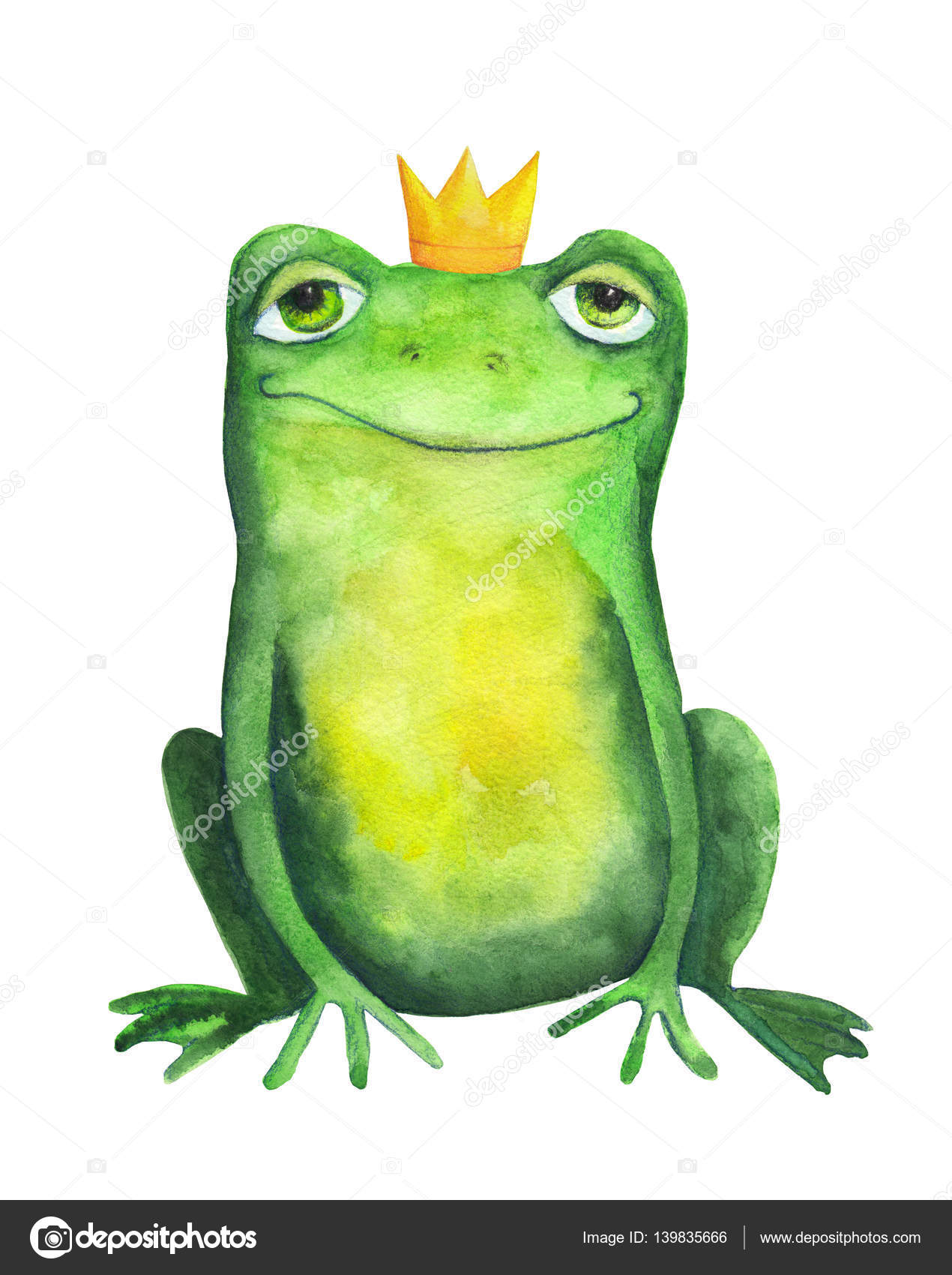 Cute happy frog — Stock Photo © Wegener17 #139835666
