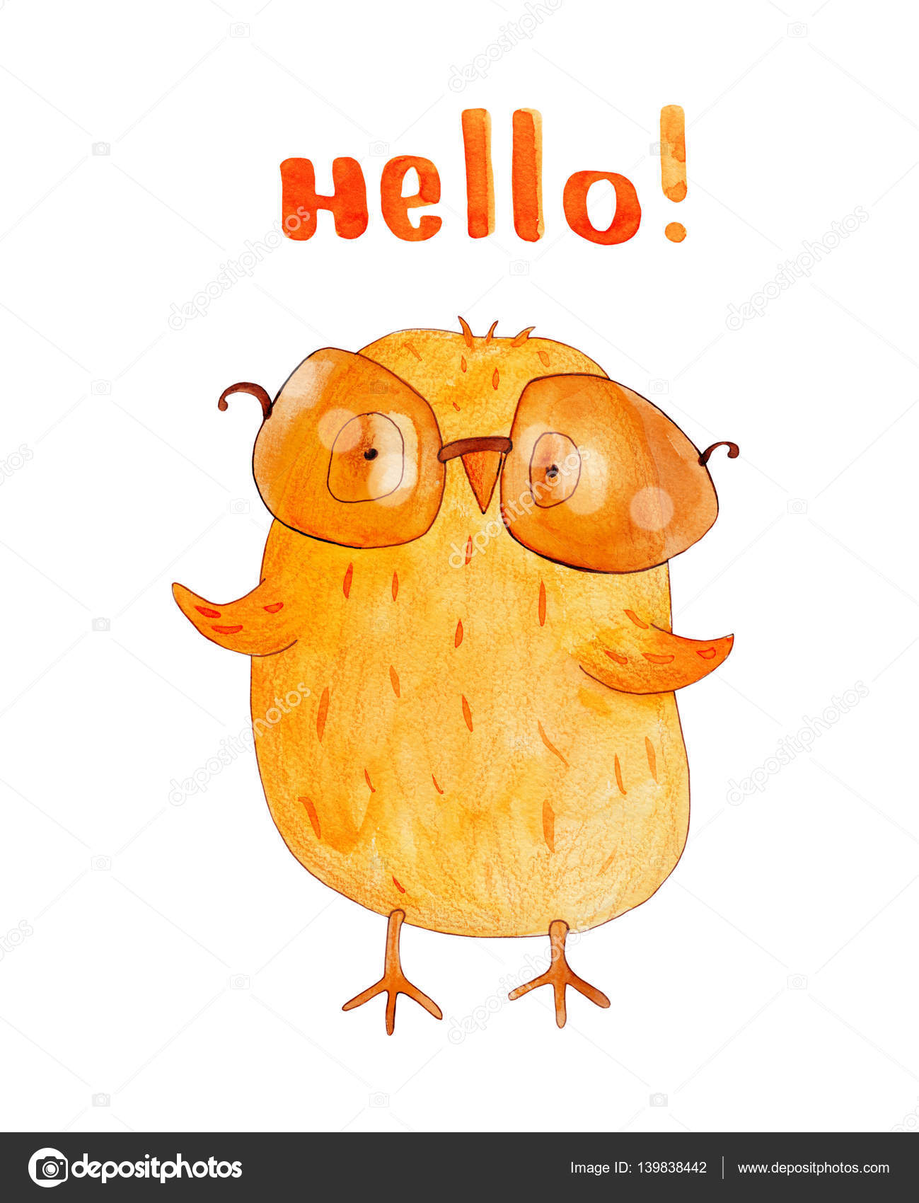 Cute hand-drawn chick Stock Illustration by ©Wegener17 #139838442