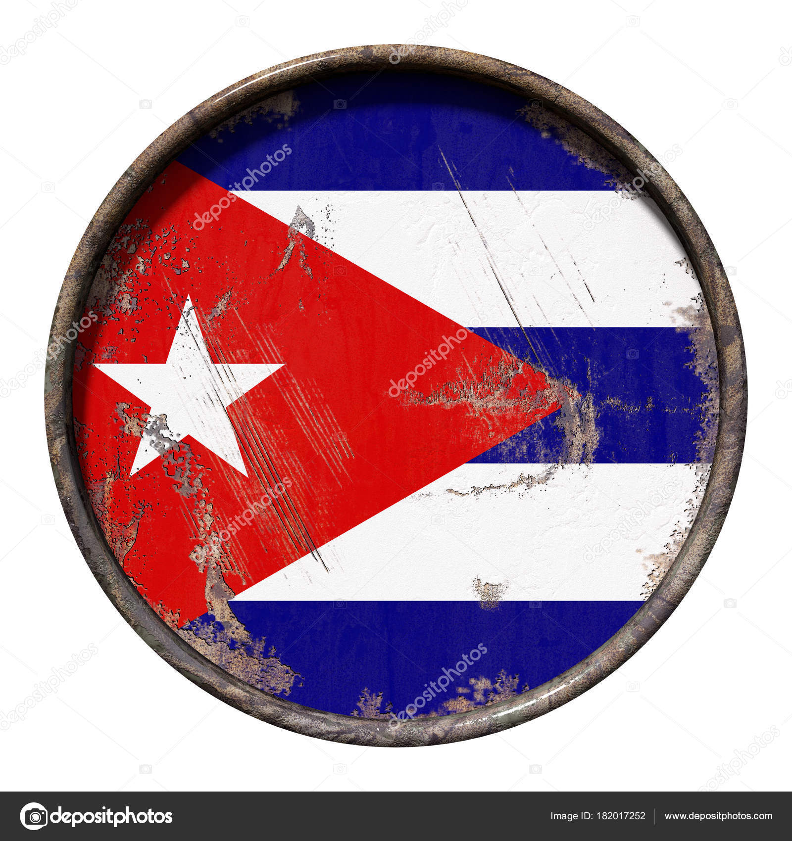 Old Cuba flag Stock Photo by ©erllre 182017252