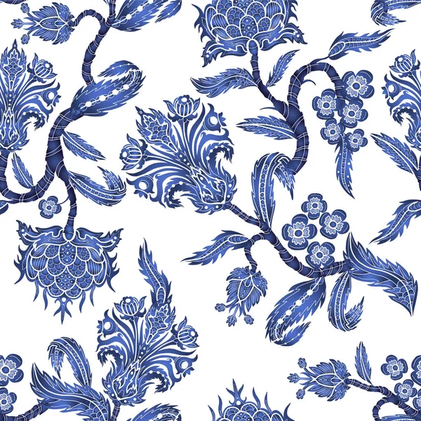 270 Chinoiserie pattern vector Vector Images | Depositphotos