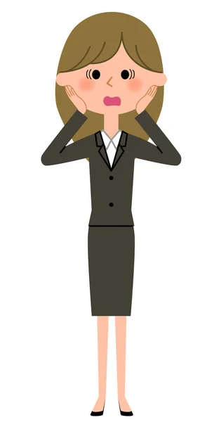 School girl who becomes panic Stock Vector Image by ©studiolaut #167133942