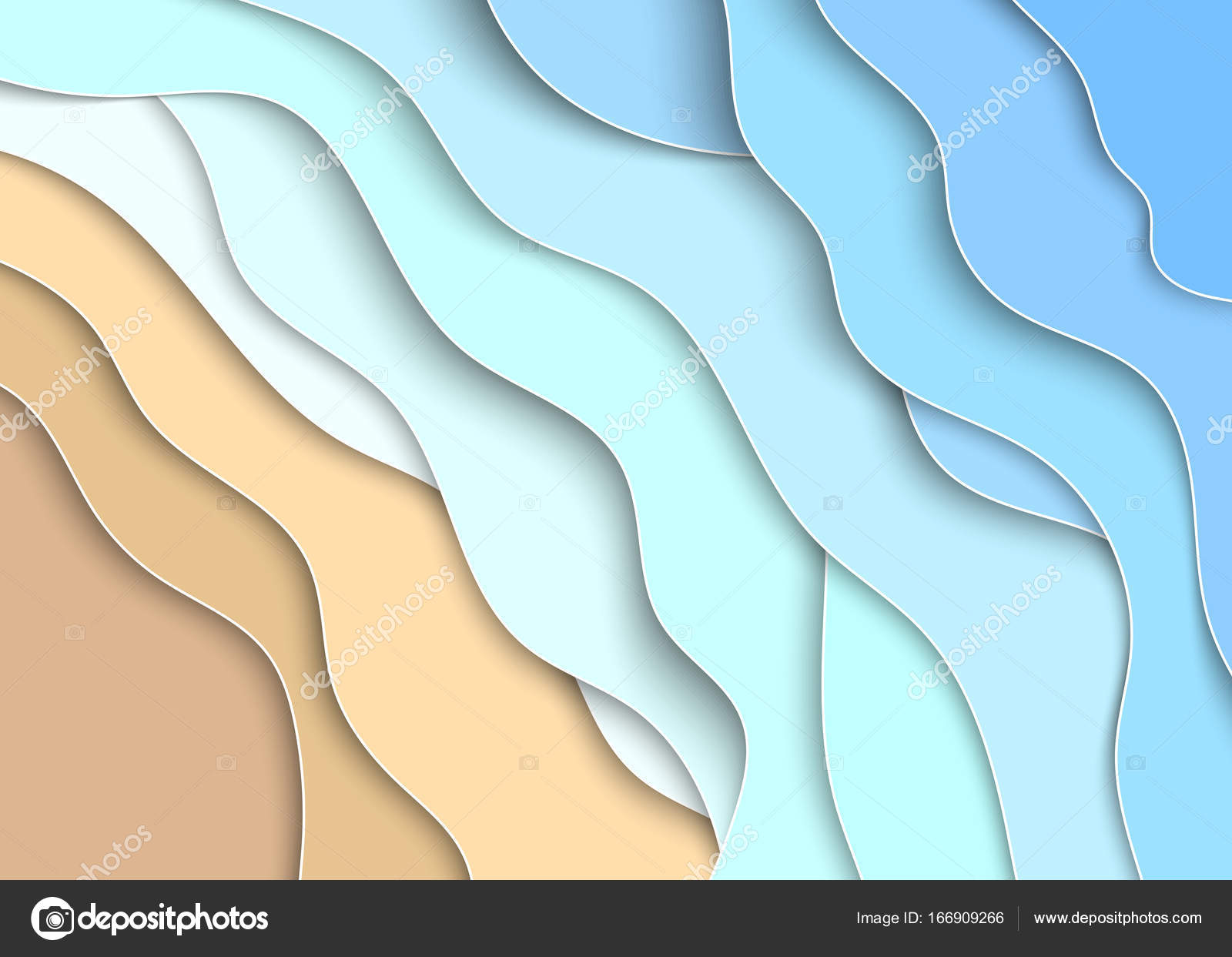 Abstract Beach Background