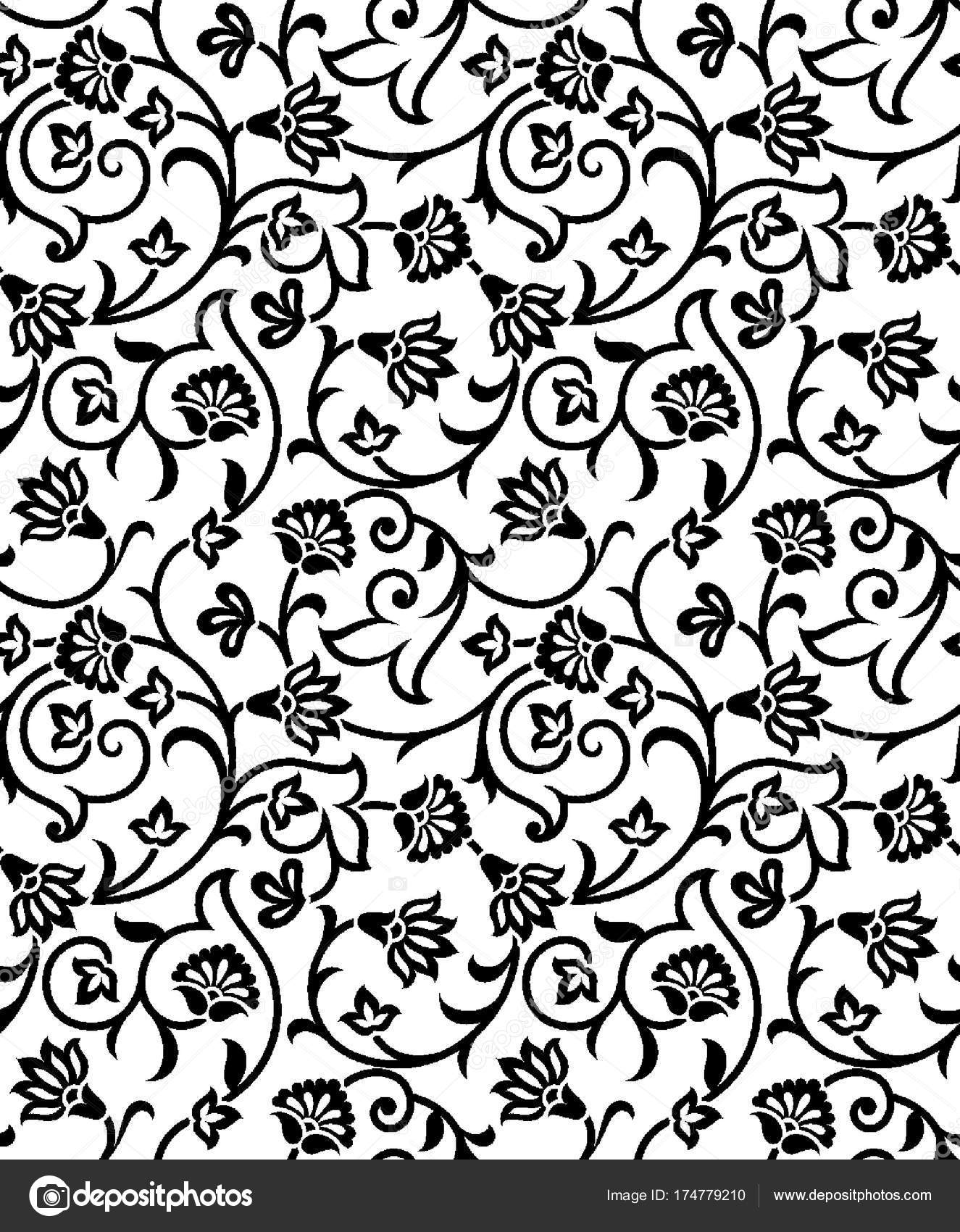 Indian Motif Vector Pattern Stock Vector Image by ©Altaf.khalifa4142 ...