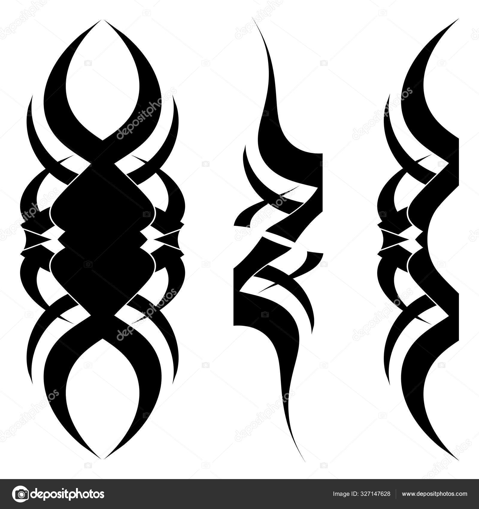 Tattoo types — Stock Vector © CSKN #327147628