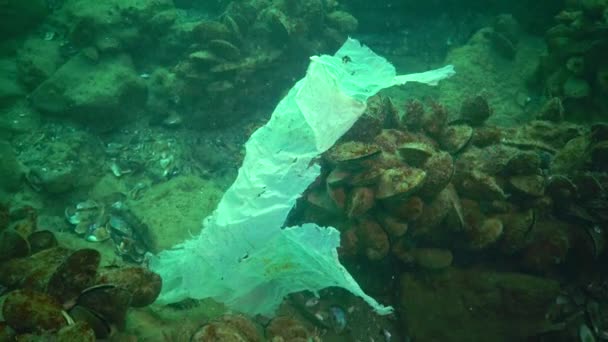 Plastic Garbage Other Debris Floating Underwater Marine Pollution ...