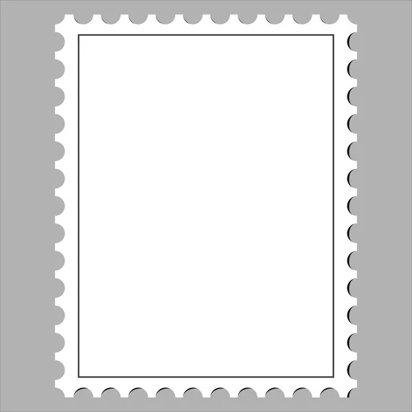Blank postage stamp. Stock Vector Image by ©art-sonik #250483852