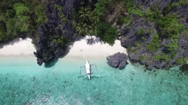 Drone Footage of Entalula Island near El Nido in Palawan Philippines ...