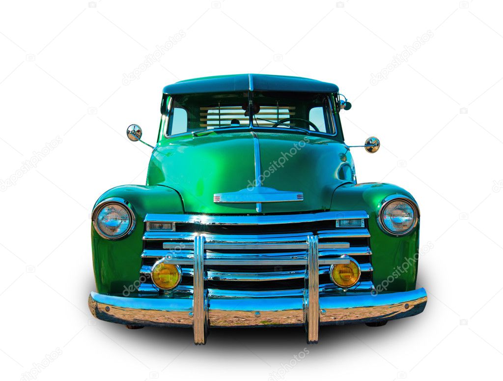 Classic green Hot Rod – Stock Editorial Photo © OlegMirabo #125348080