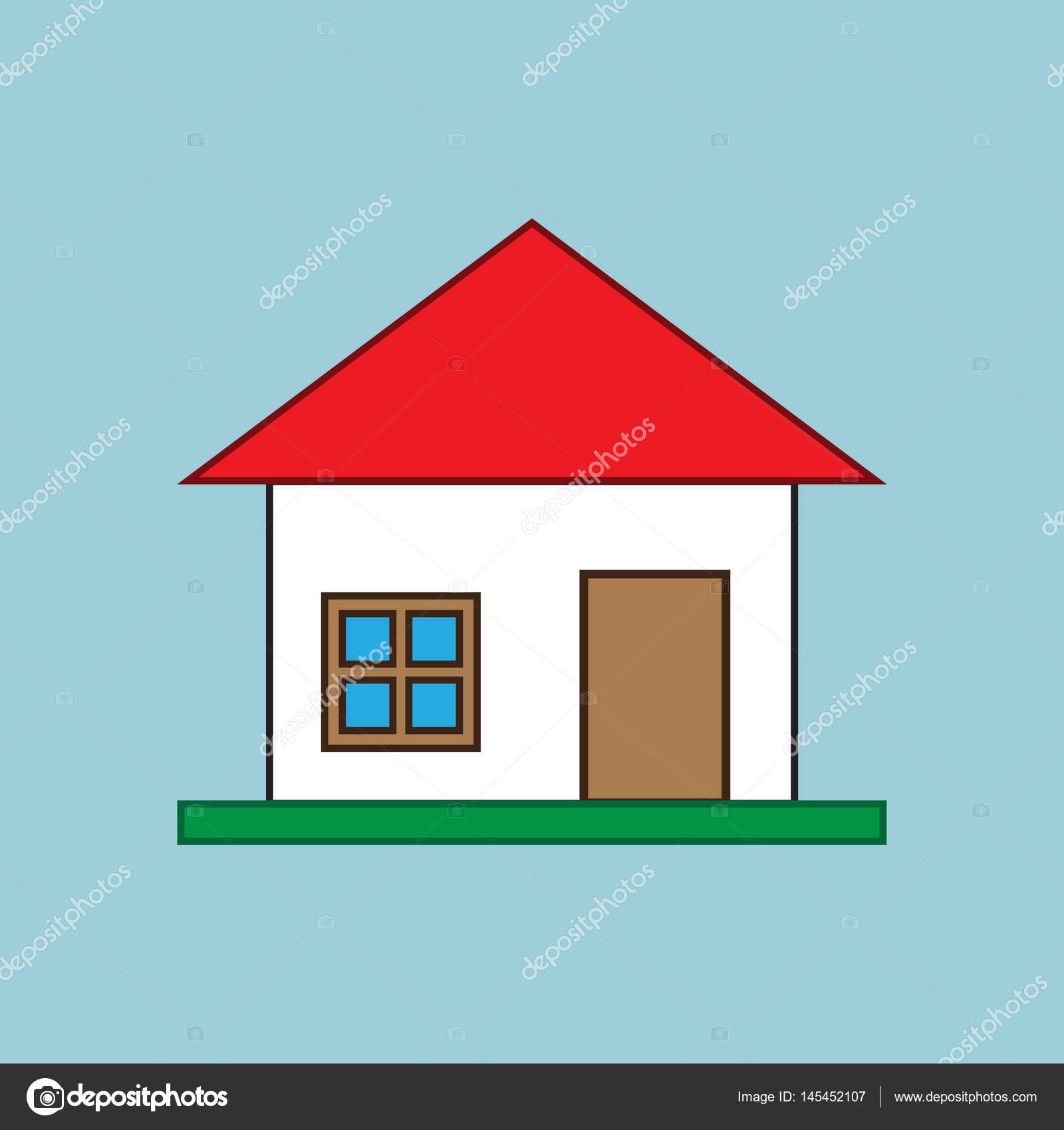 Simple House Illustration