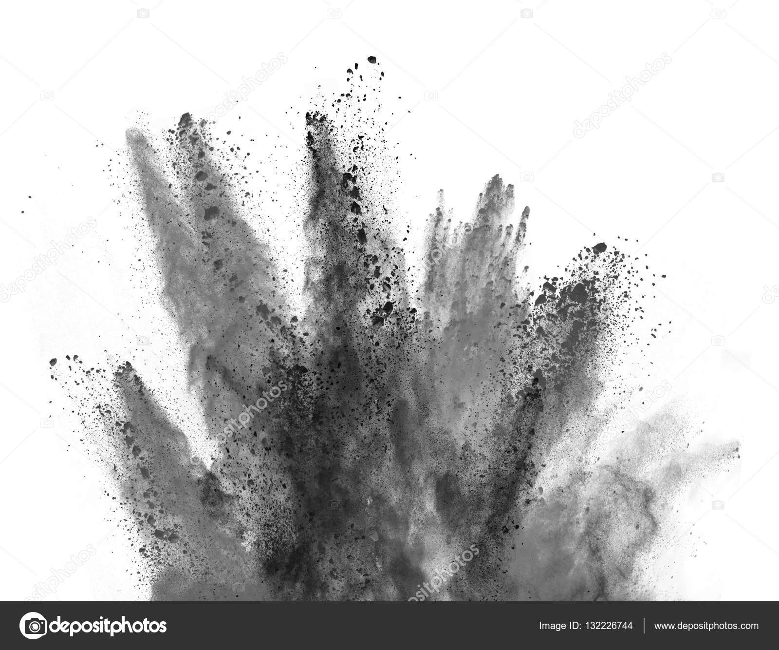 Explosion Black And White