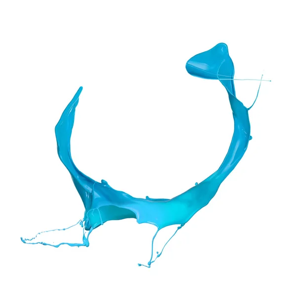 Blue paint splash Stock Photo by ©jag_cz 12715376