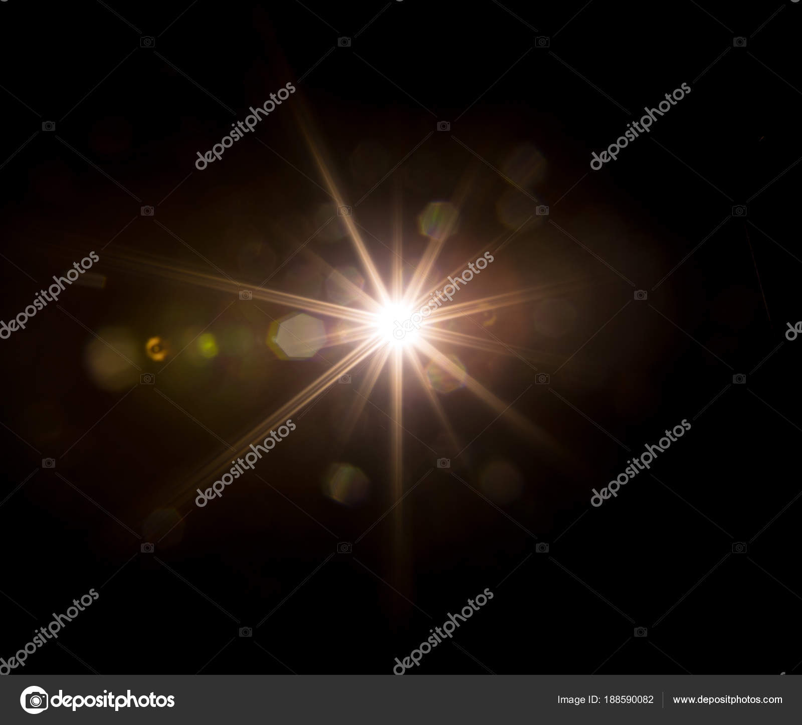 Sun rays beams texture on black background Stock Photo by ©jag_cz 188590082