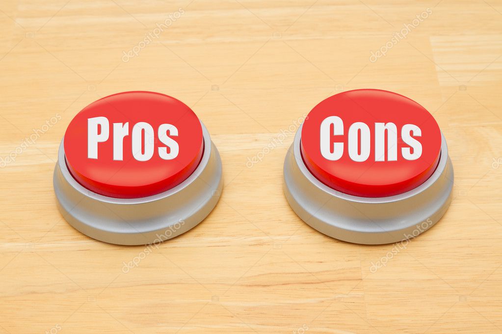 The difference between the pros and cons — Stock Photo © karenr #126891692