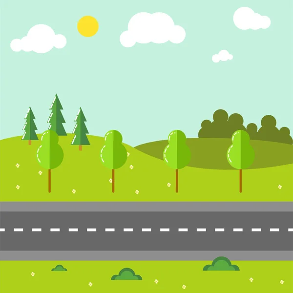 1,792 아스팔트 도로 하늘 Vector Images | Depositphotos