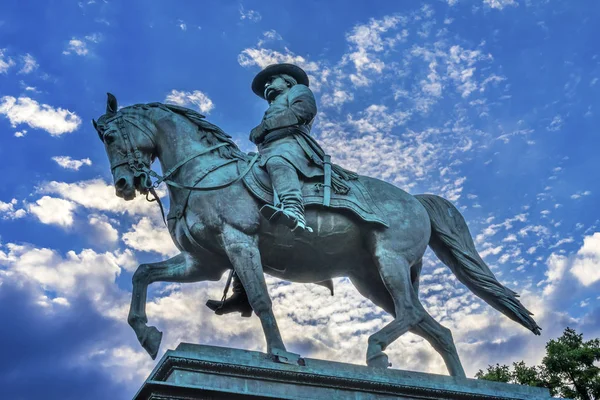 General John Logan Civil War Memorial Logan Circle Washington DC Stock ...