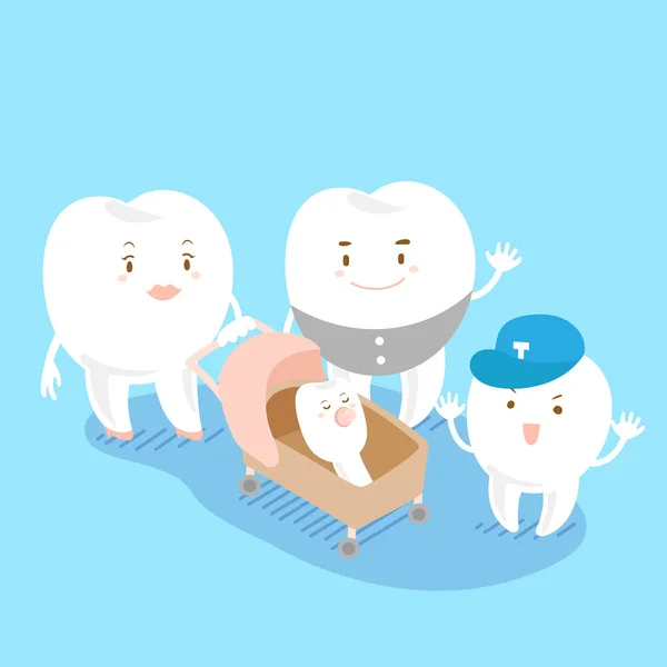 Cute cartoon tooth Stock Vector by ©estherqueen999 147789063