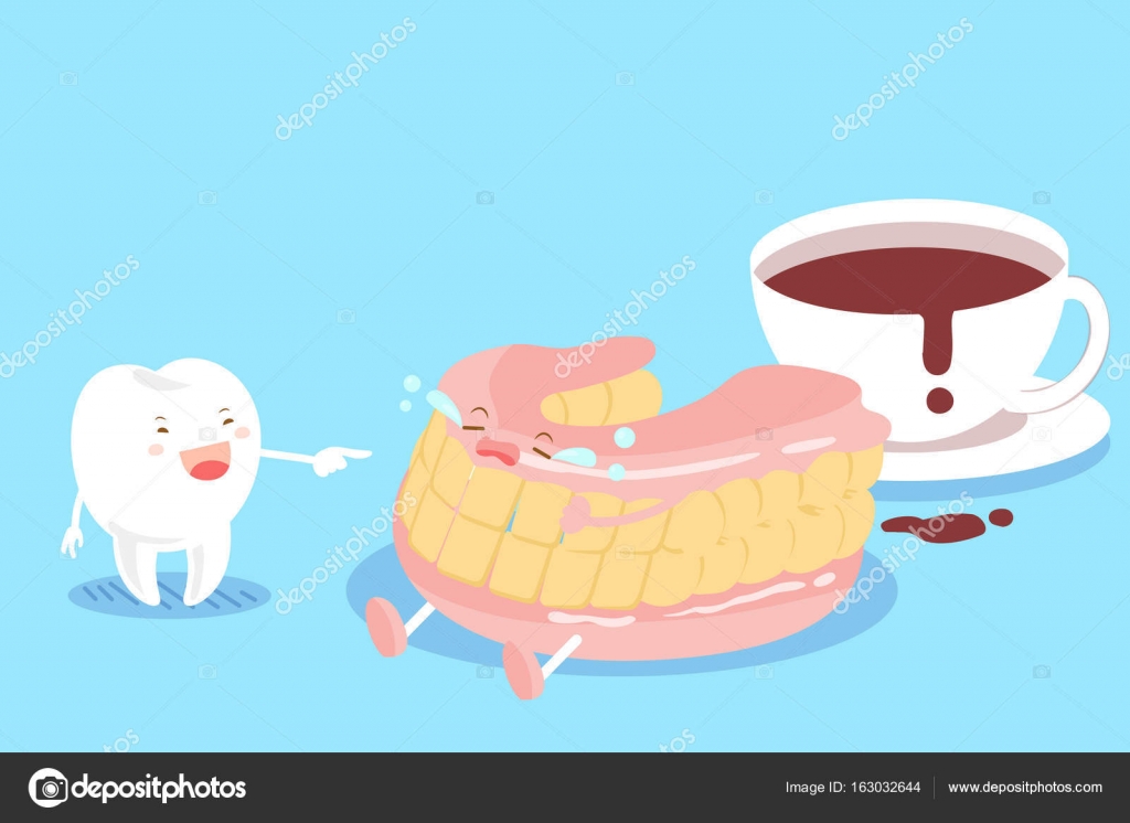 Cute cartoon denture Stock Vector by ©estherqueen999 163032644