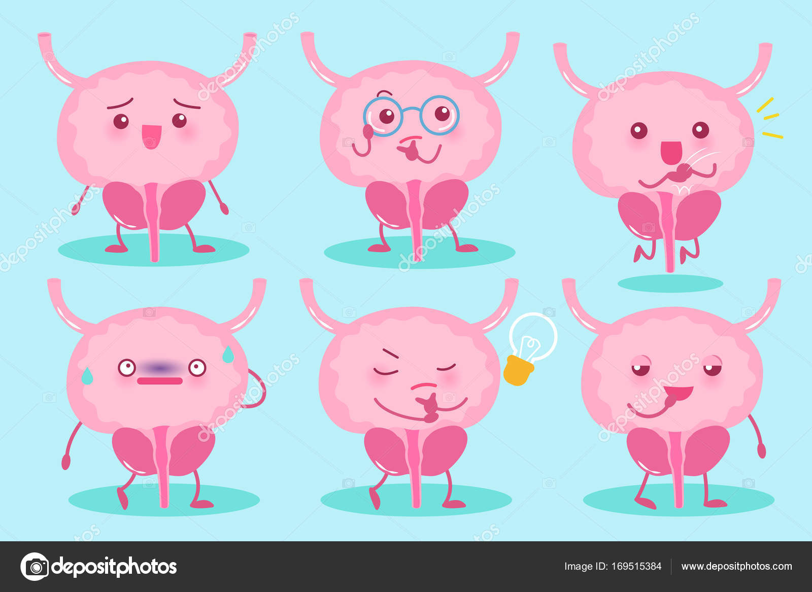 Cute cartoon prostate Stock Vector Image by ©estherqueen999 #169515384