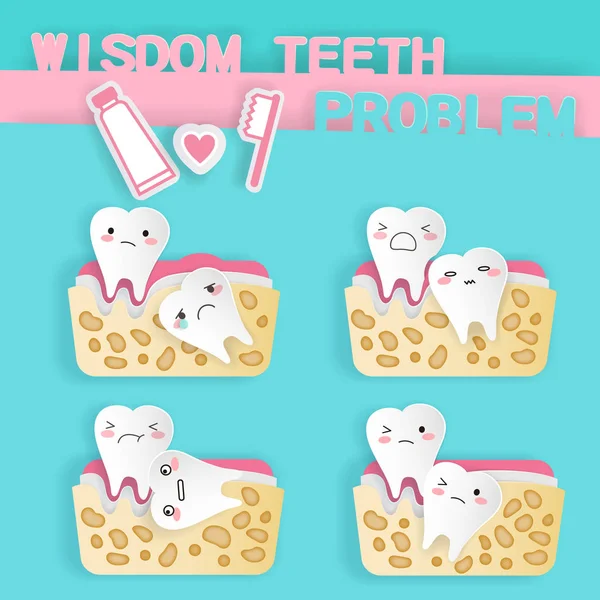 Wisdom teeth dentist Vector Art Stock Images | Depositphotos