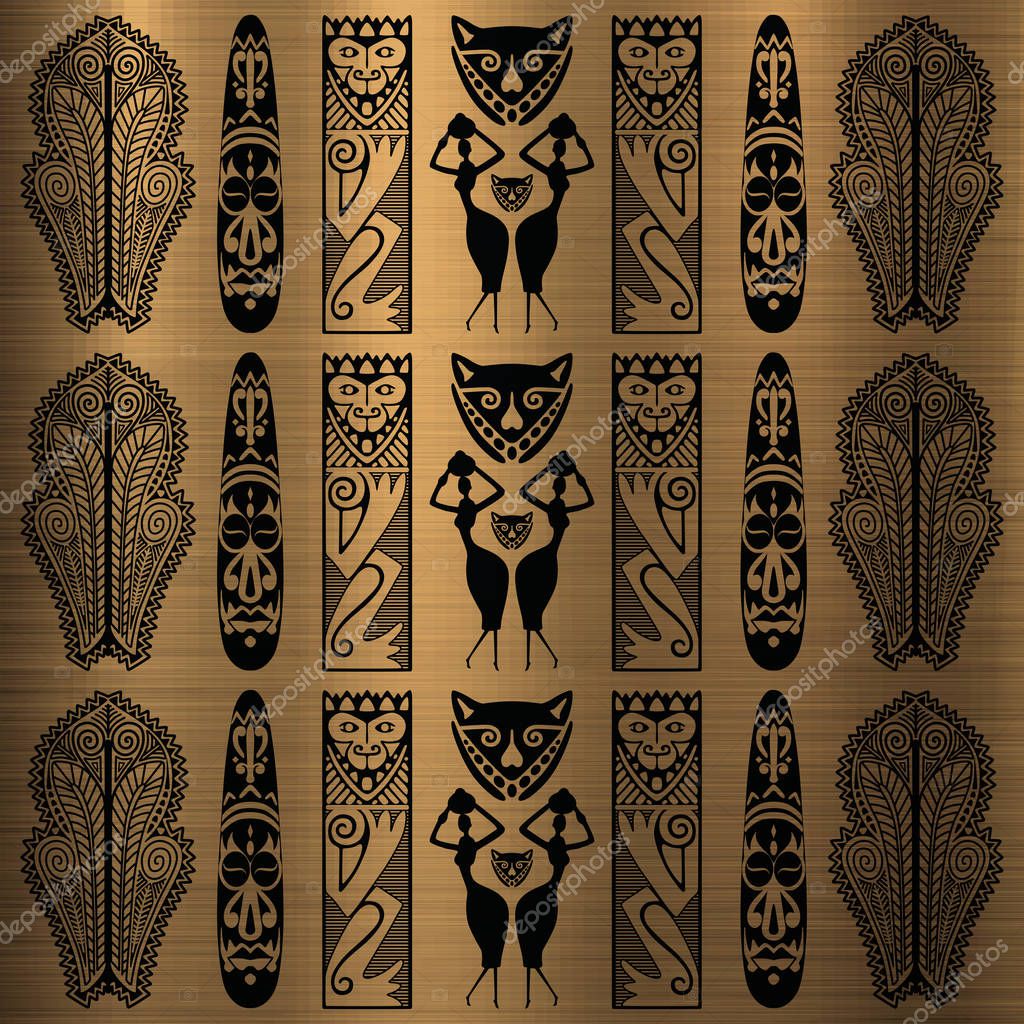 african patterns fabric tribal — Stock Photo © chutimakuanamon #156714276