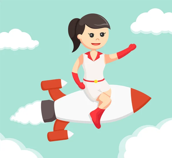 100,000 Girl riding rocket Vector Images | Depositphotos